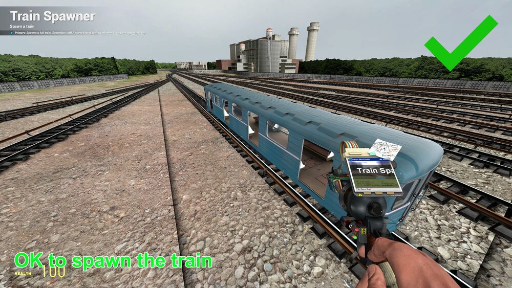 Train spawning — Metrostroi